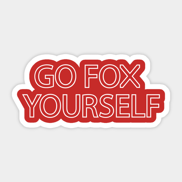 Fox Fox Sticker Teepublic